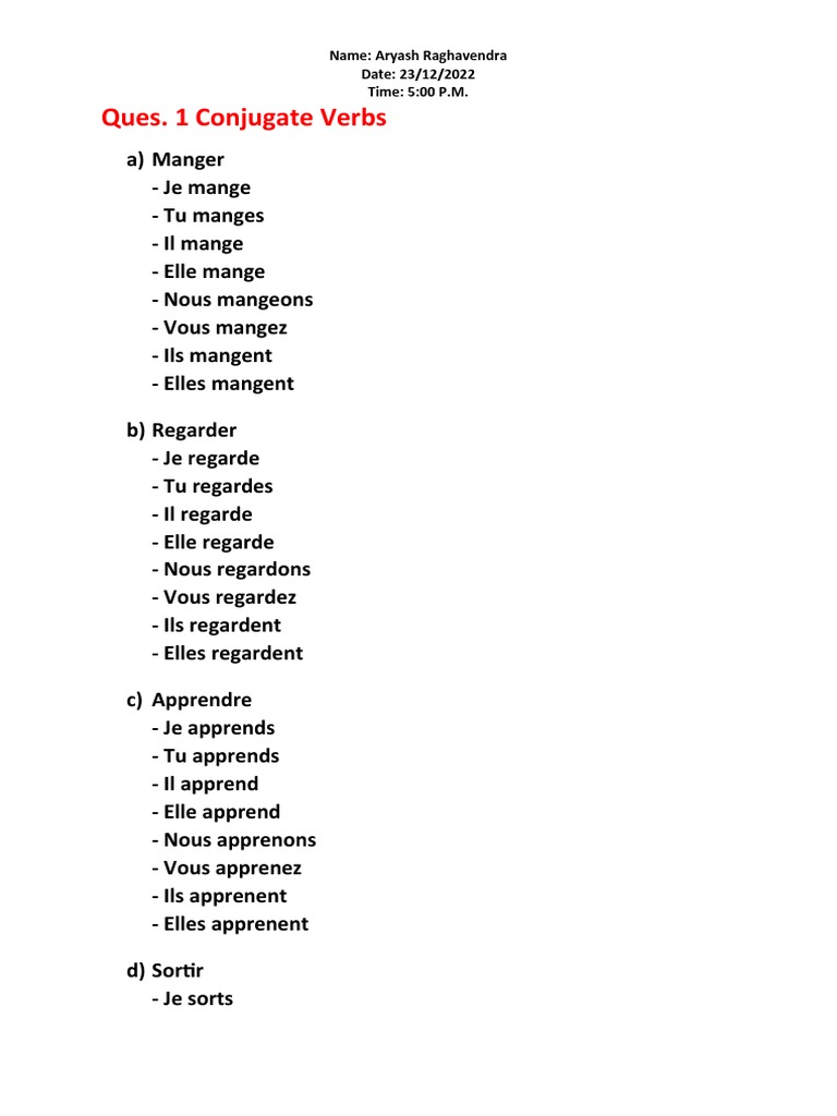 Final Test Inlingua - Aryash | PDF