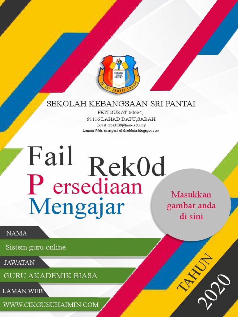Fail Rekod Persediaan Mengajar Yang Lengkap Tahun Terbaru | PDF