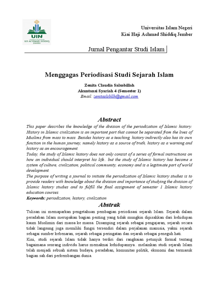 Jurnal UAS | PDF | Ilmu Sosial | Agama & Spiritualitas