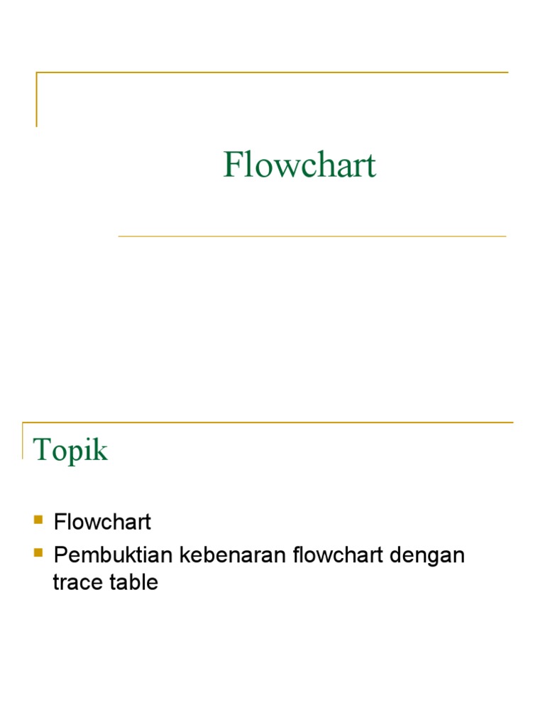 2 - Flowchart | PDF | Metode & Bahan Ajar