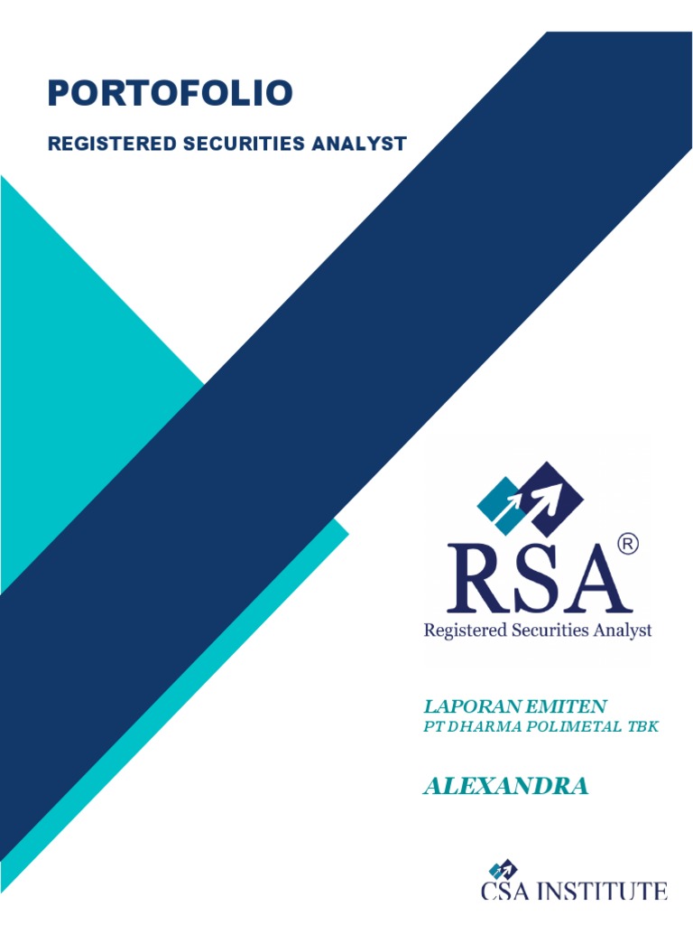 Tugas Analis Rasio - Rsa - Alexandra | PDF