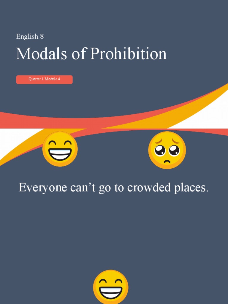 Modals of Prohibitions | PDF | Modal Logic