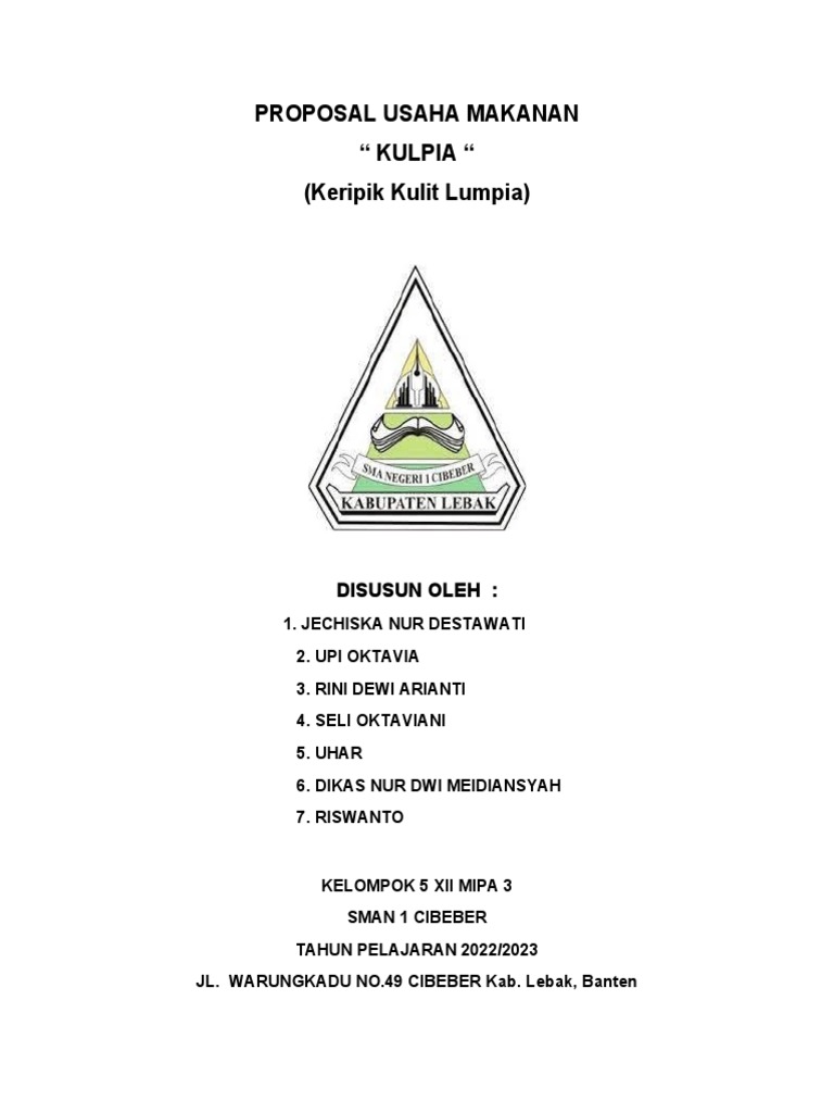 Proposal Pkwu 2 | PDF