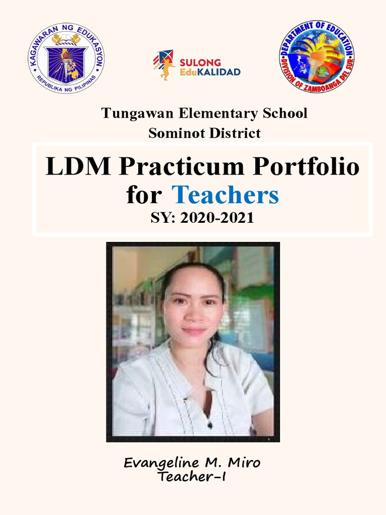LDM Practicum Portfolio ANGCAY | PDF | Lesson Plan | Teaching Method