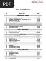 Diagnostic Lab Equipment List | PDF