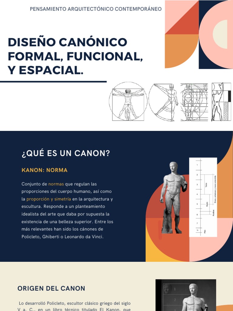 Diseño Canónico en Arquitectura Contemporánea | PDF | Arte