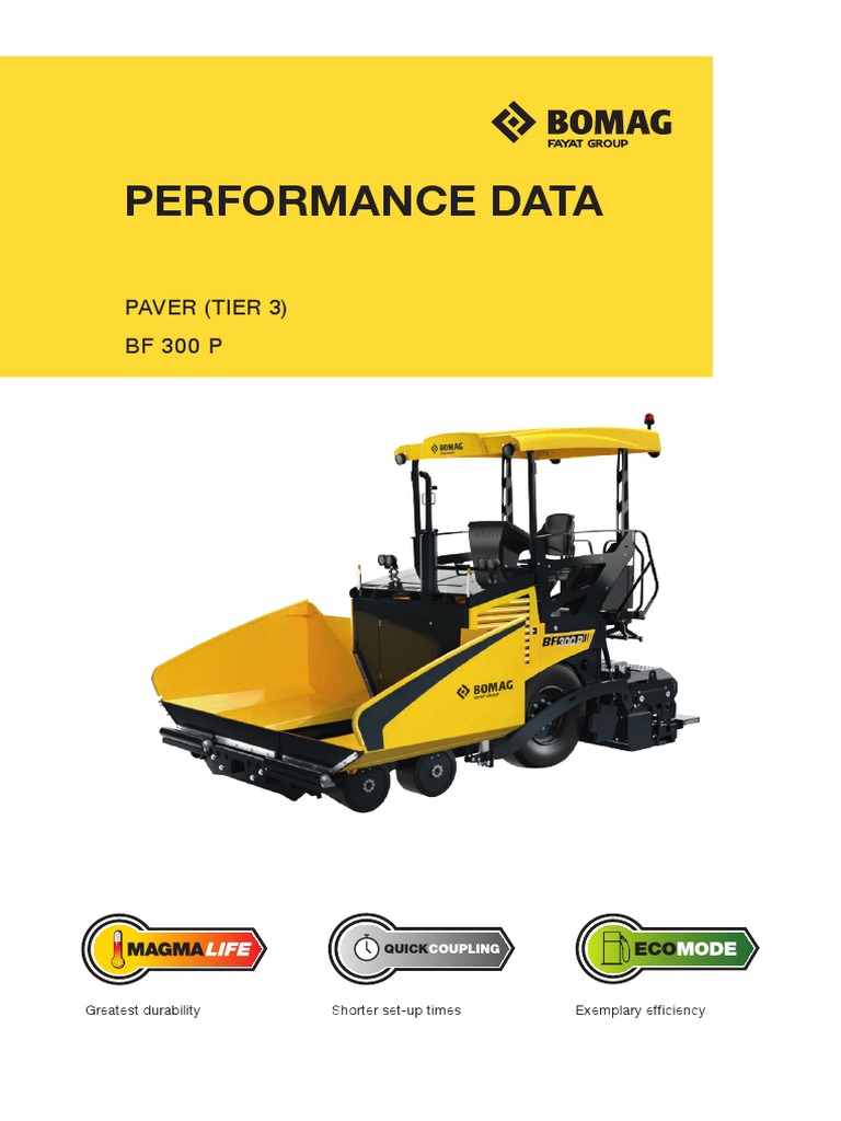 BOMAG - Datasheet - BF300P - PRE89105010 - SA04 | PDF | Land Vehicles ...