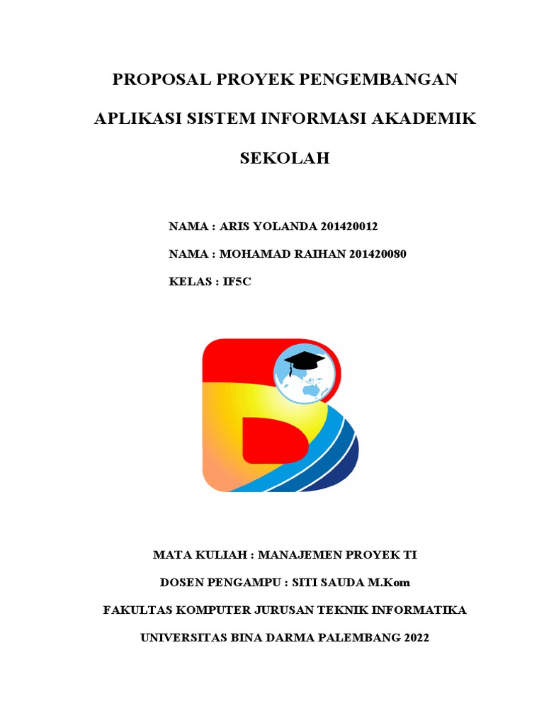 PROPOSAL - PROYEK - PENGEMBANGAN - APLIKASI Tugas | PDF