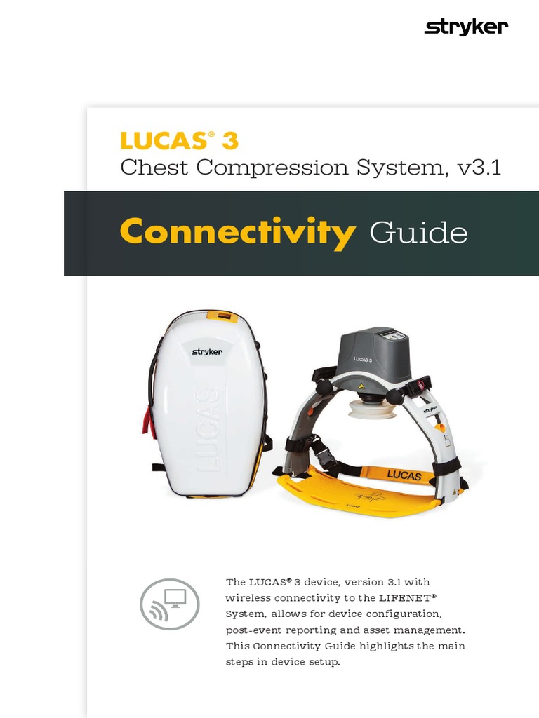 Connectivity Guide LUCAS 3 Stryker | PDF | Wi Fi | Bluetooth