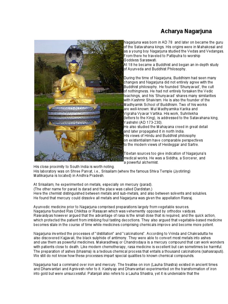Acharya Nagarjuna | PDF | Vajrayana | Shiva