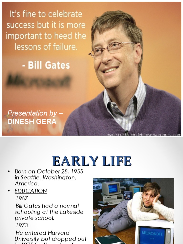 Bill Gates: Visionary Leader & Innovator | PDF | Computing | Software