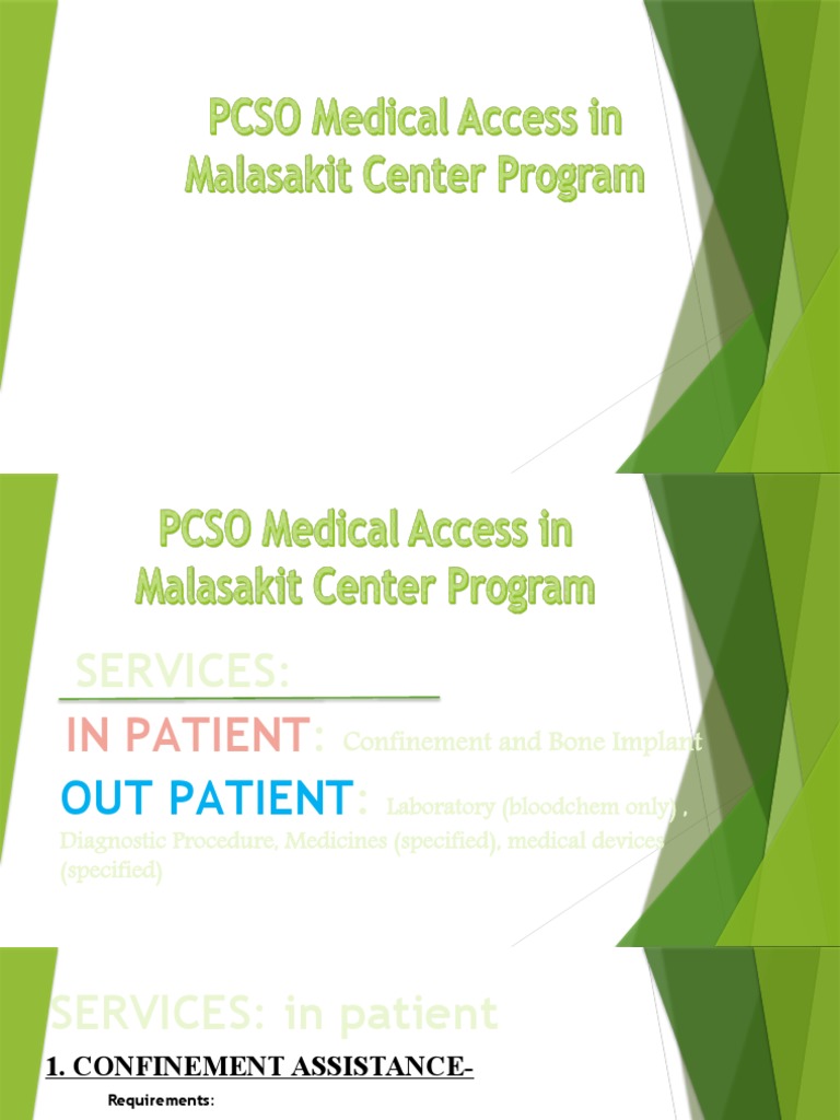 PCSO Financial Assistance Requirements | PDF | Medicine | Implant ...