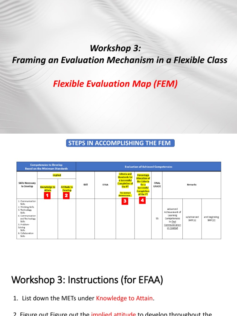 Workshop 3 Instructions | PDF