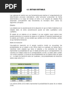 4.3 Estado Estable - Equipo 2 IO II | PDF | Ecuaciones | Cadena Markov