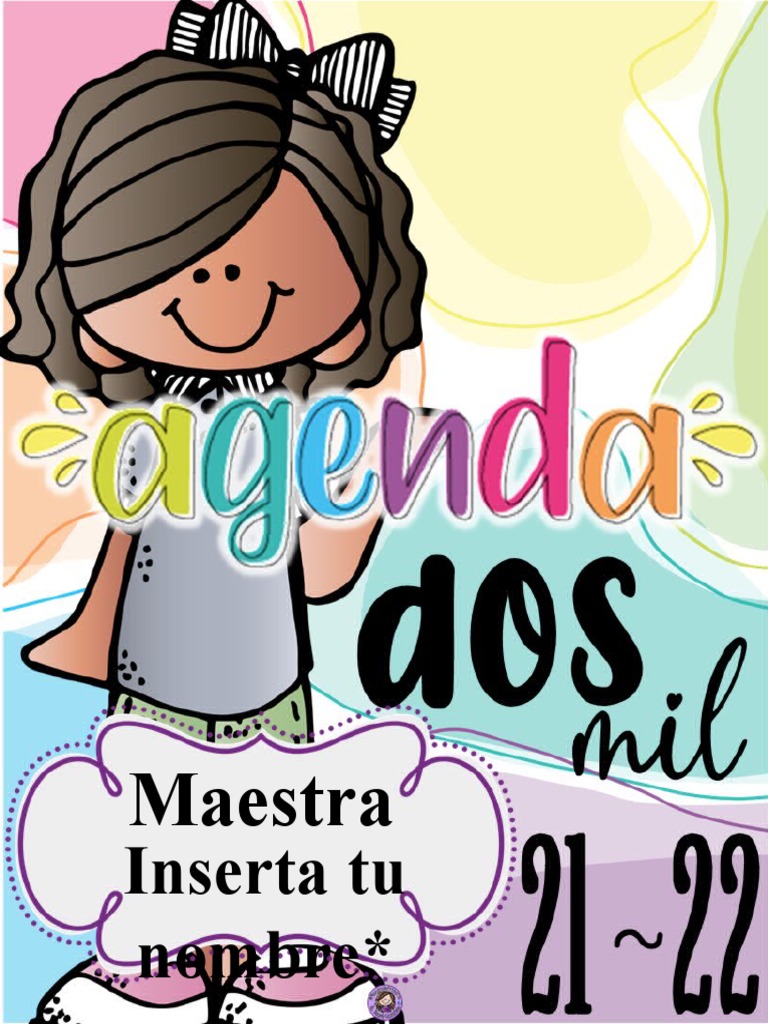 Agenda Escolar 2021 2022 Gratuita Para Primaria Pdf