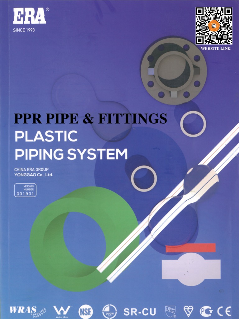ERA PPR Pipes & Fittings Certification | PDF | Pipe (Fluid Conveyance ...