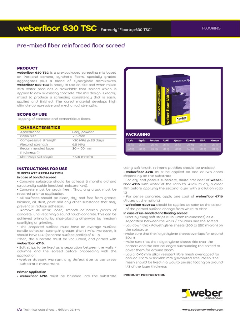 Weberfloor - 630 - TSC - 01 (1) - 221109 - 183928 | PDF