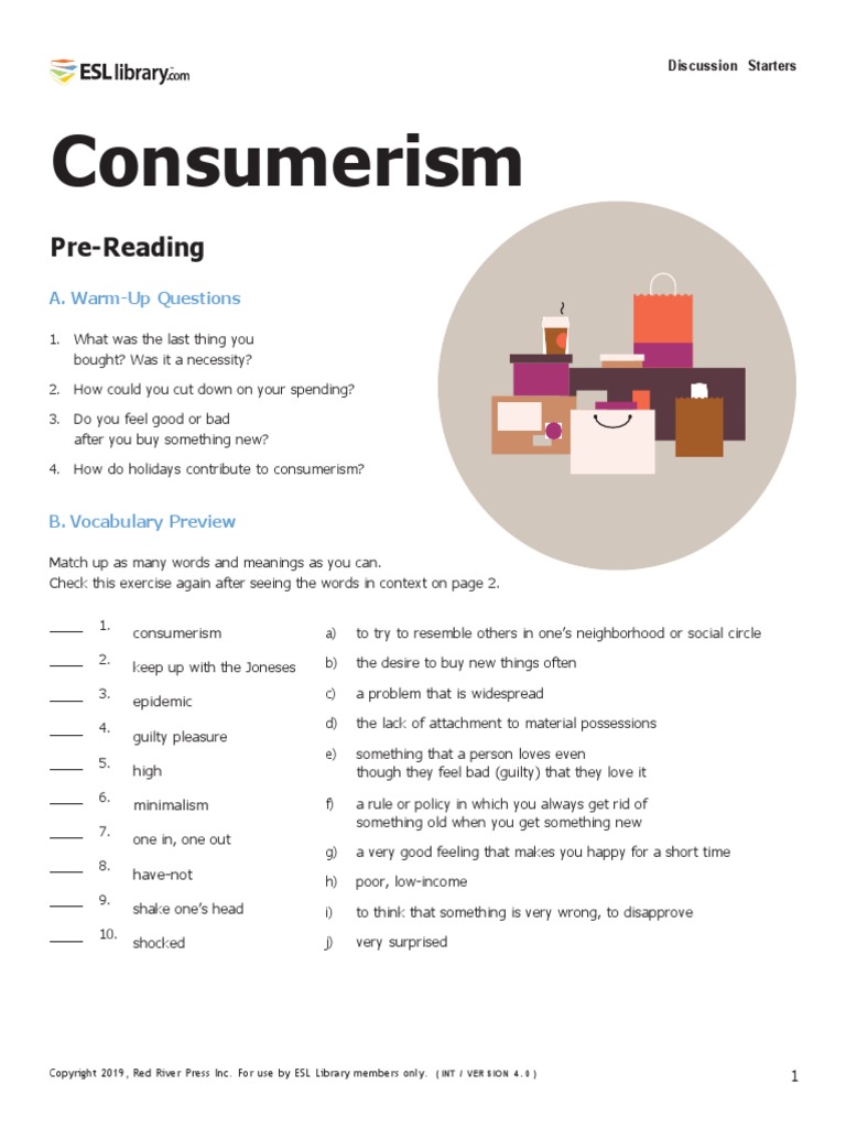 72 Consumerism US | PDF | Consumerism