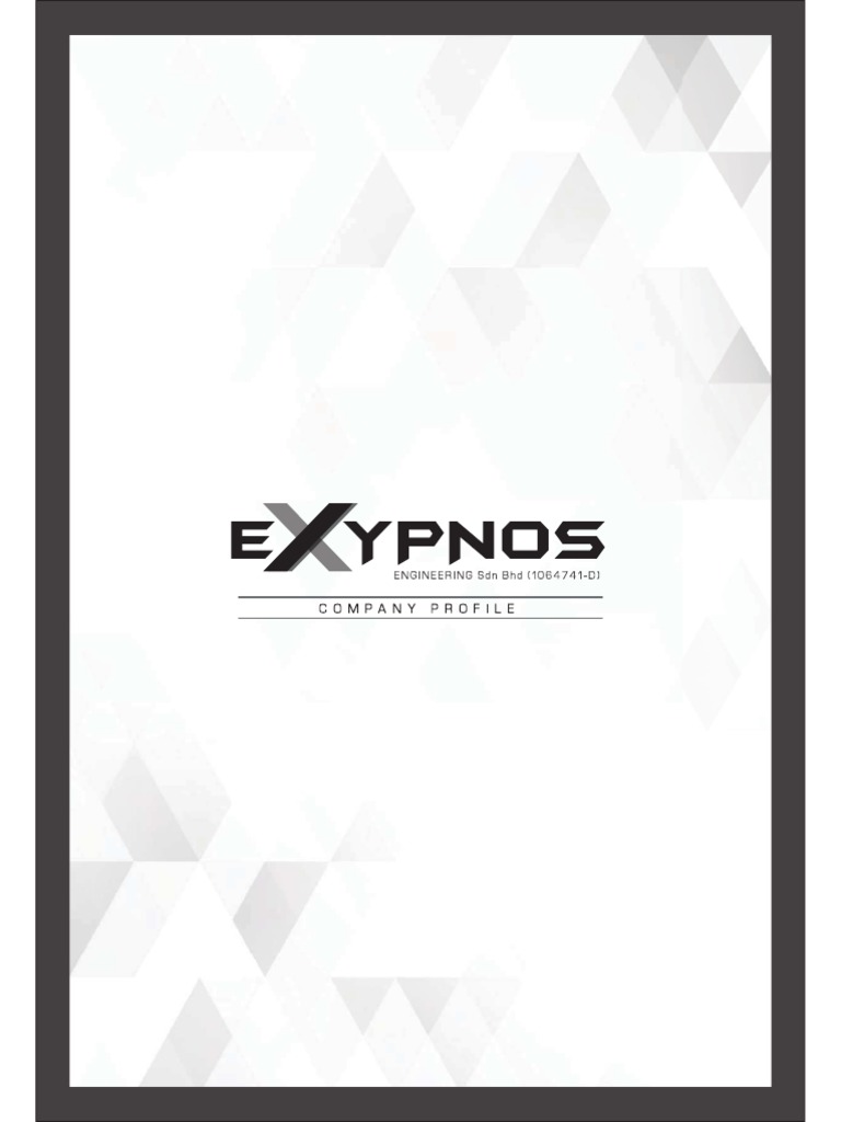 Exypnos - Company Profile - 041120 | PDF