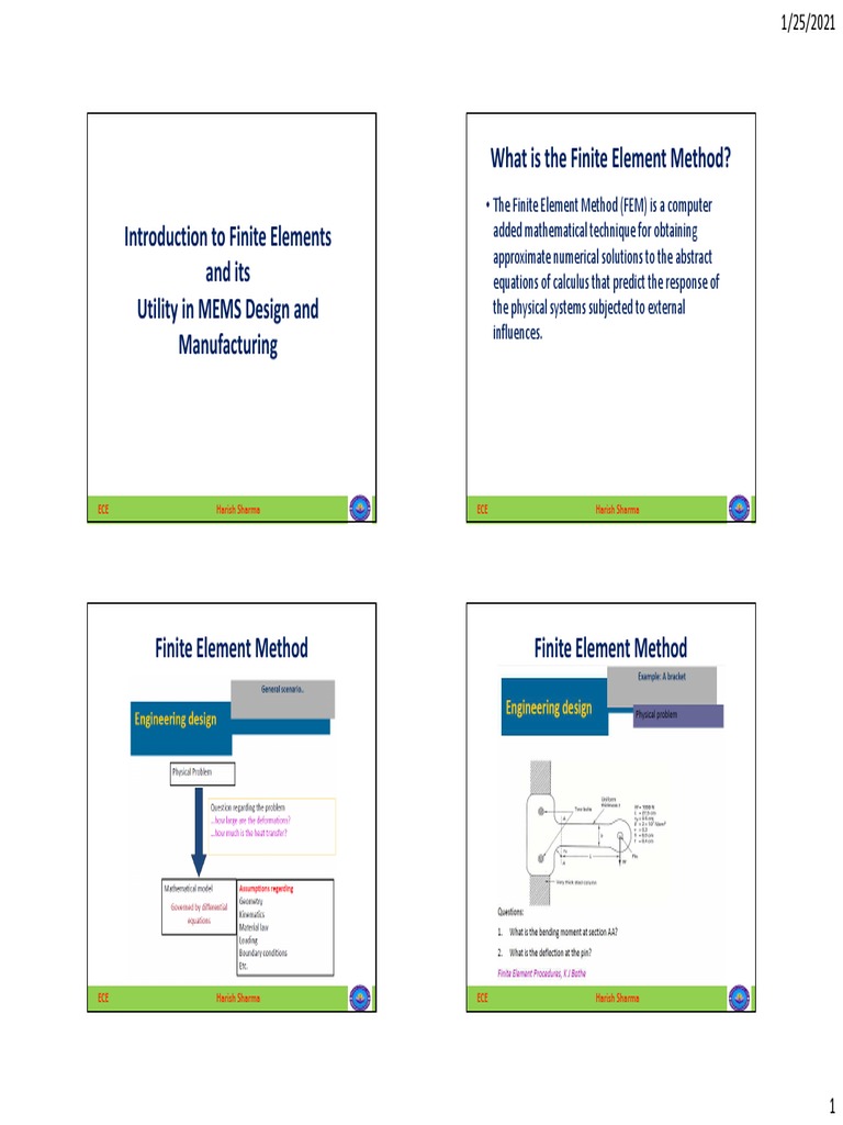 Finite Element Methods | PDF | Finite Element Method | Integral