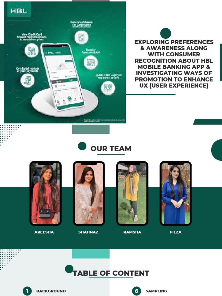 Understanding Consumer Perceptions and Usage Patterns of HBL Mobile Banking App: A Qualitative ...