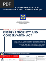 Energy Efficiency and Conservation Act | PDF | Energy Conservation ...