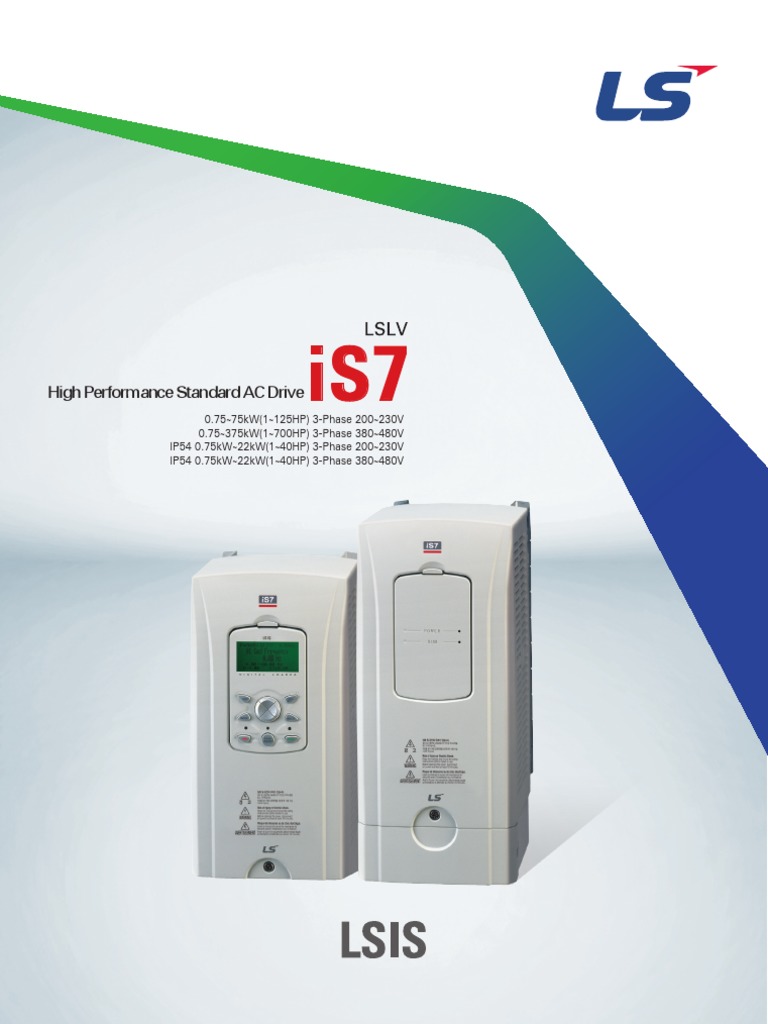 IS7 Catalog | PDF | Mains Electricity | Electric Motor