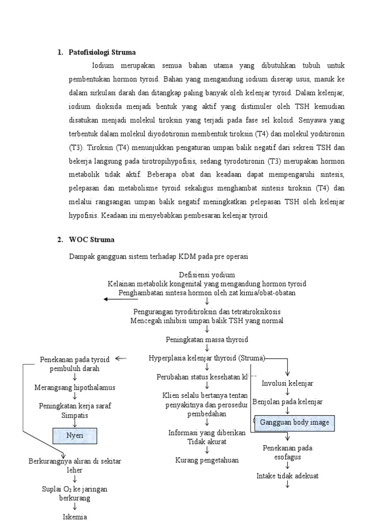Patofisiologi Struma | PDF