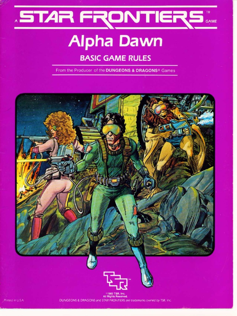 D20 - Modern - Future - TSRXXXX - Star Frontiers - Boxed Set | PDF