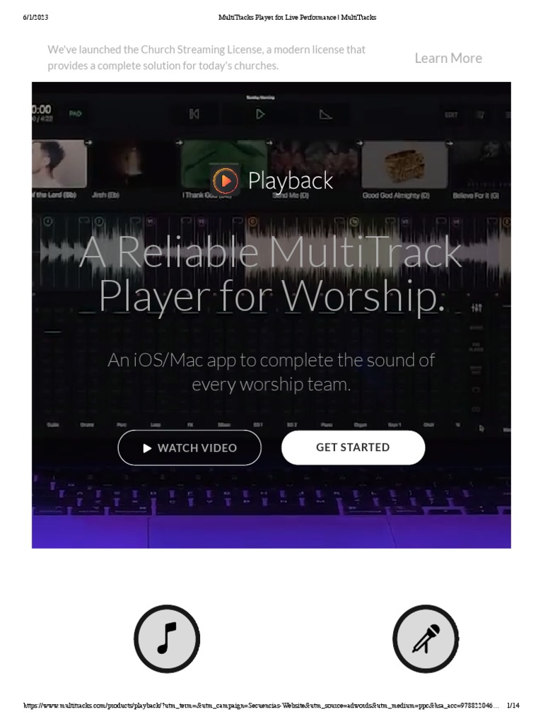 MultiTracks Player For Live Performance - MultiTracks | PDF | Ios | Mac Os