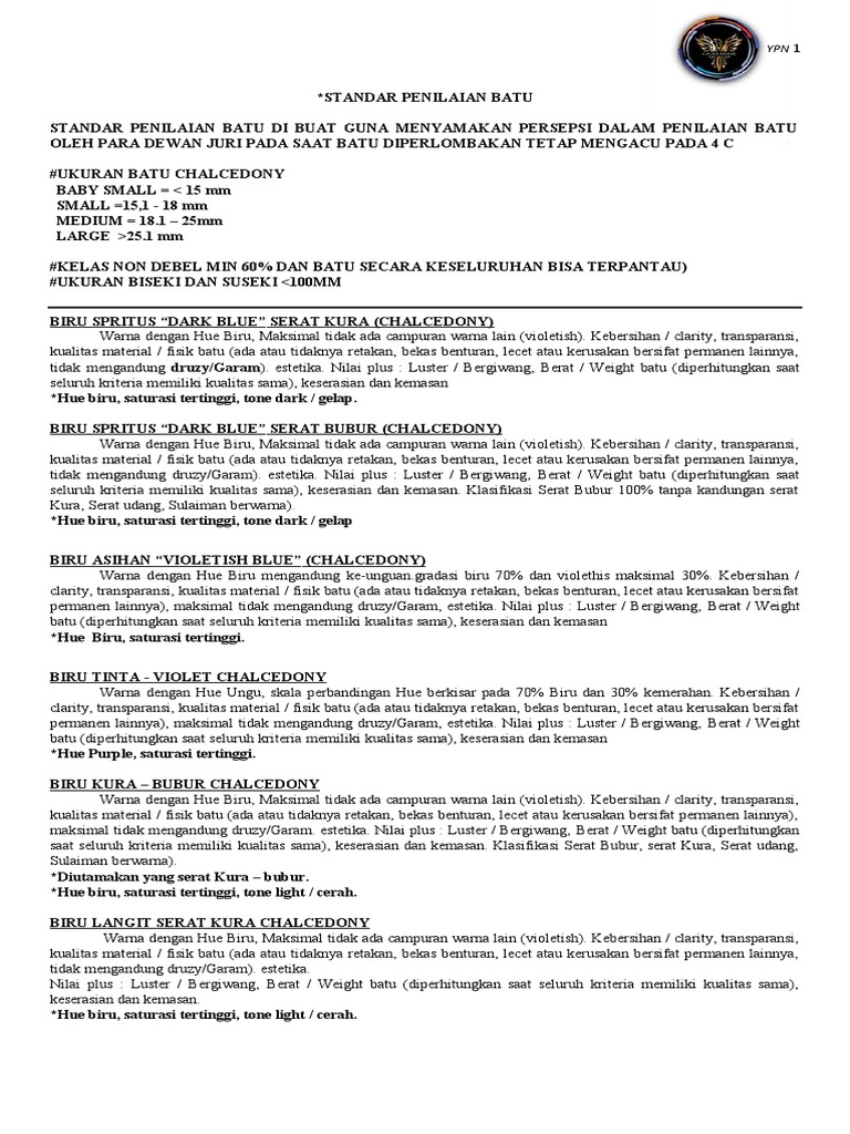 Sop Apb Baturaja 2022 | PDF