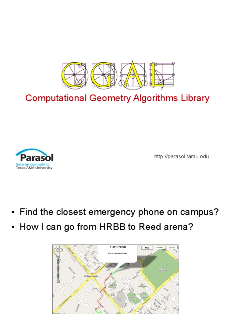 Computation Geometry Algorithm Library Form Texas A & M | PDF | Computer Science | Computer ...
