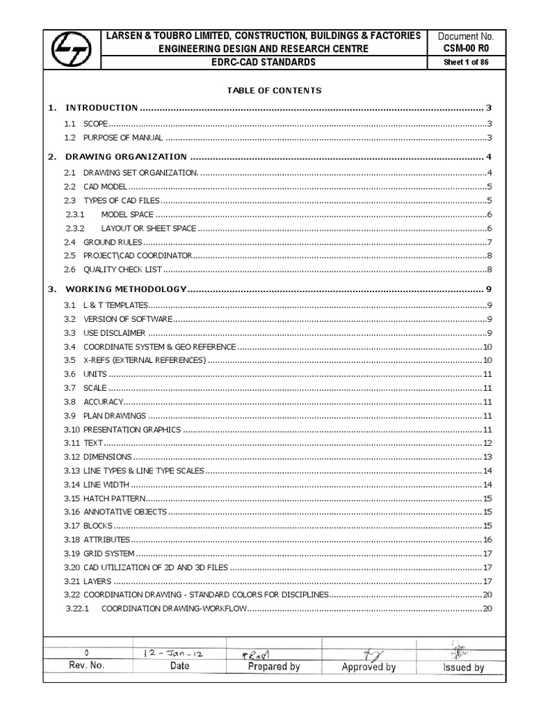 L&T B&F CAD Manual | PDF | Computer Aided Design | Computer File