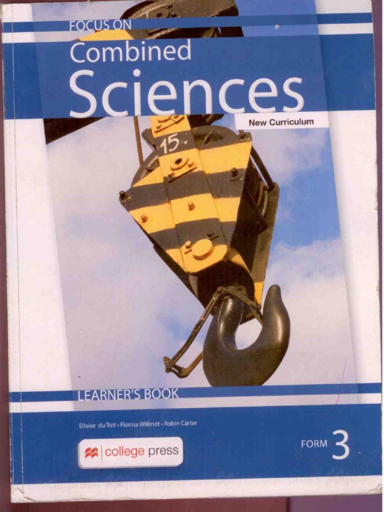 FOCUS_ON_COMBINED_SCIENCE_FORM_3__CHEMISTRY_SECTION | PDF