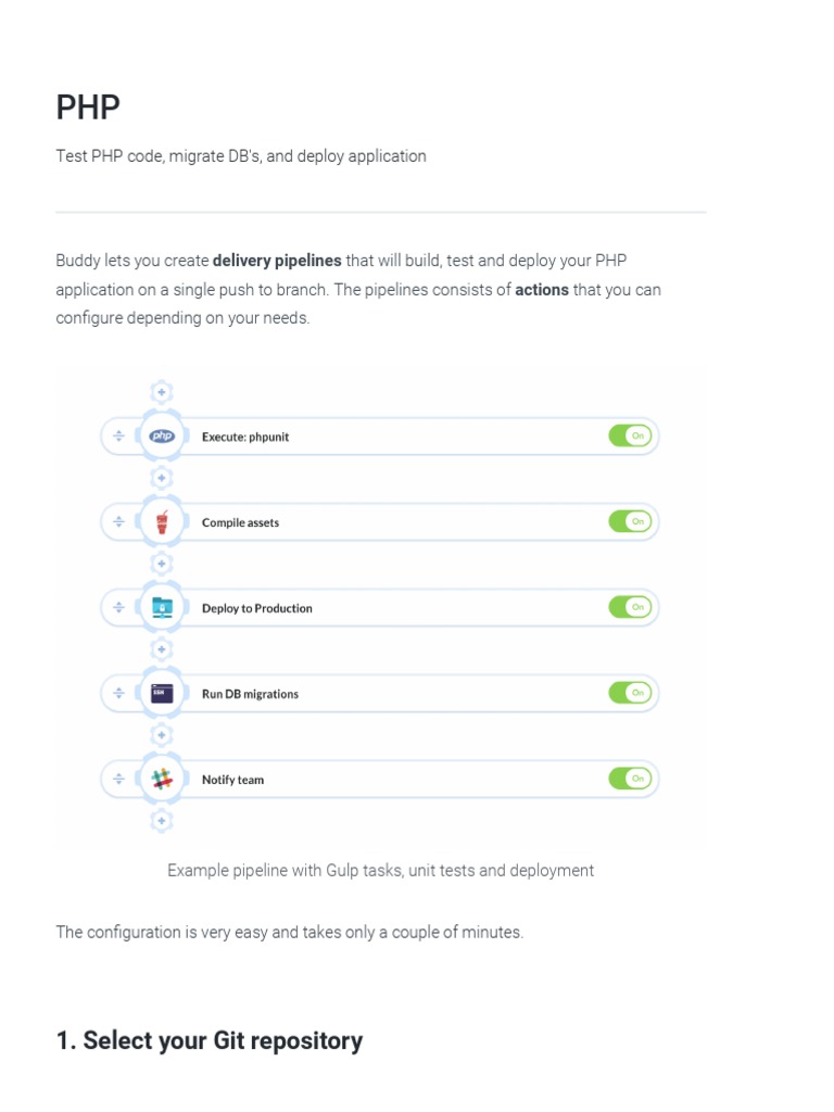 Quickstart PHP - Buddy | PDF | Php | Computing