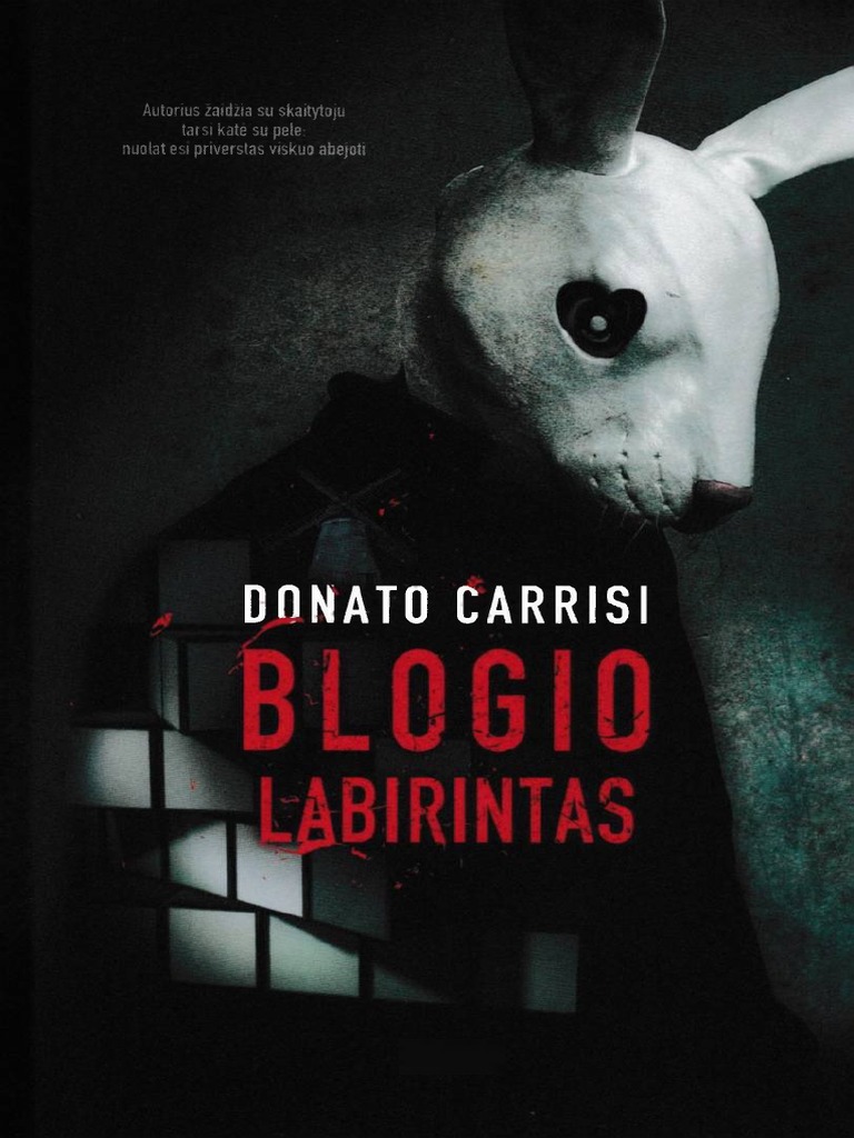 Donato Carrisi - Blogio Labirintas 2021 | PDF