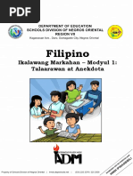 Filipino6 q2 Mod1 Talaarawan-at-Anekdota | PDF