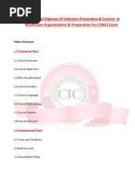Infection Control Management Plan Guide | PDF | Infection Control | Hygiene