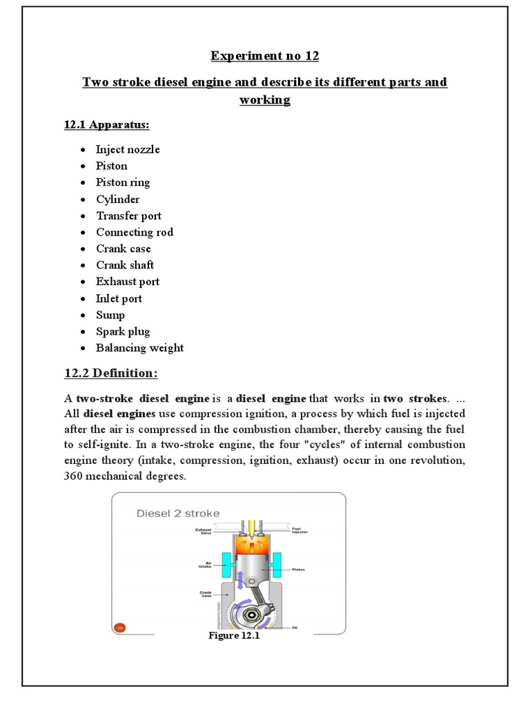 Two Stroke Diesel Engine Ayesha Download Free Pdf Internal