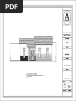 Gambar Kerja Denah Rumah 1 Lantai Type 36 | PDF