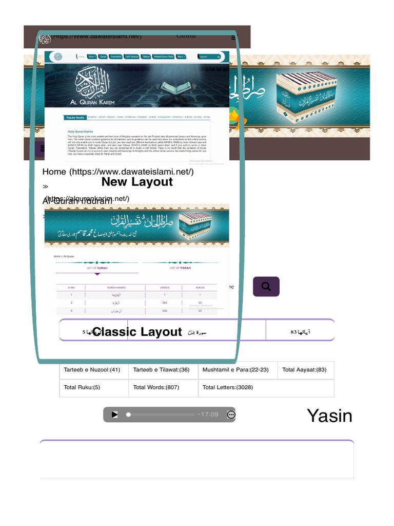 Surah Yasin | PDF | Quran | Islam
