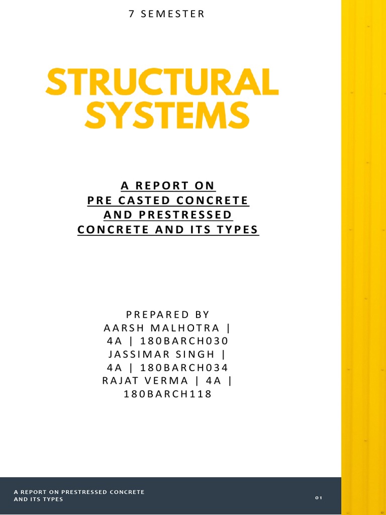 Prestressed Concrete Types and Methods | PDF | Prestressed Concrete ...