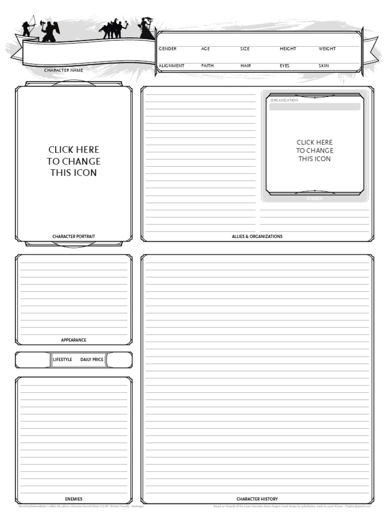 4-1-Extended Automated Character Sheet | PDF