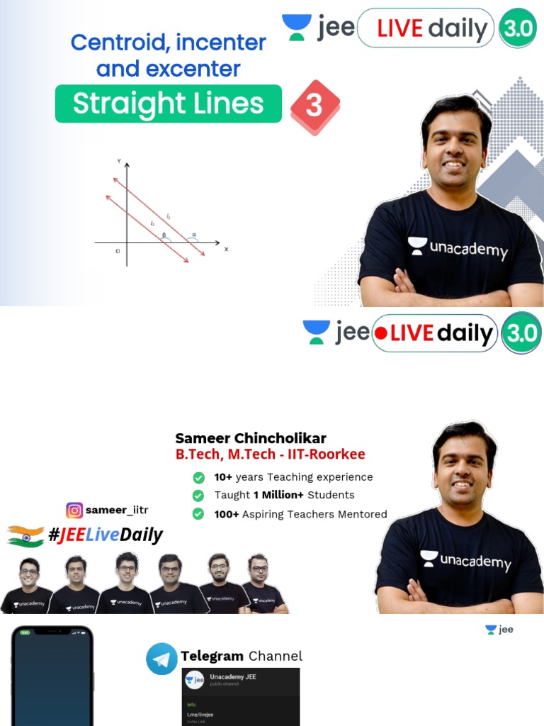 L-3 - Straight Lines | PDF | Triangle | Geometry