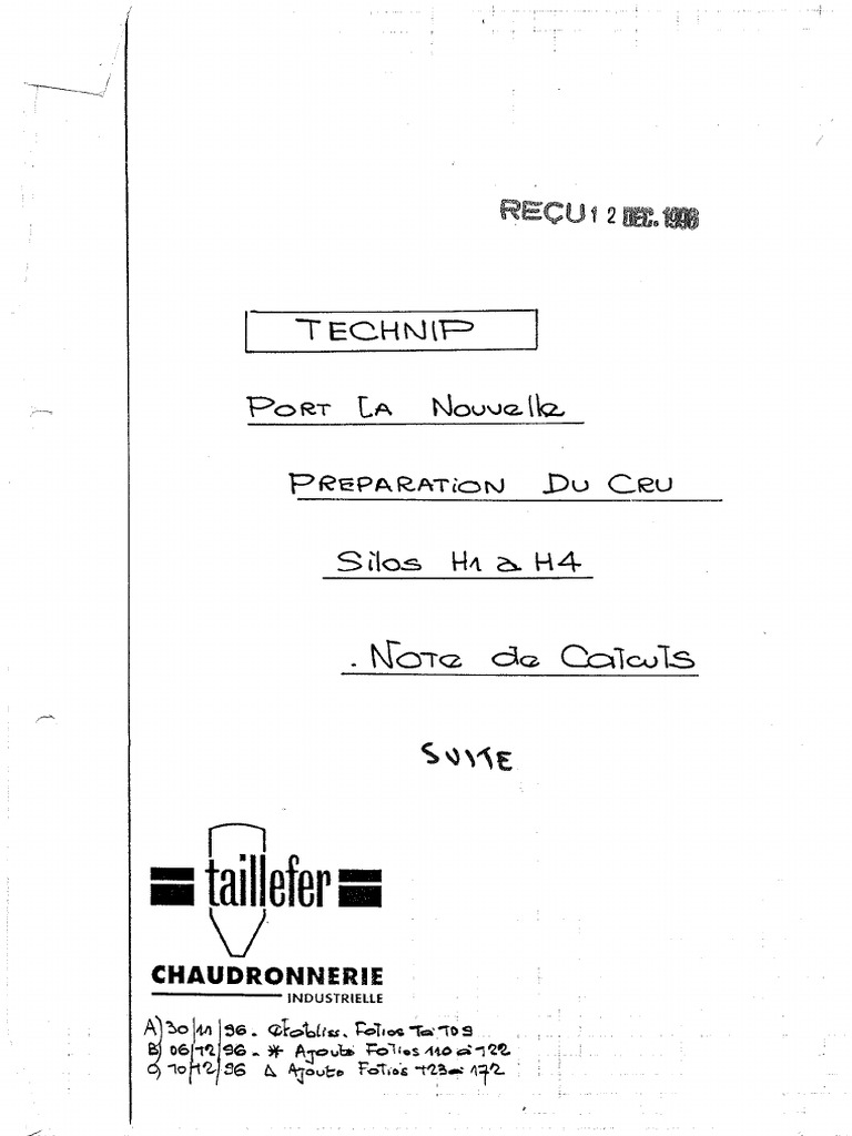 Calcul Silo Technip 2-2 | PDF