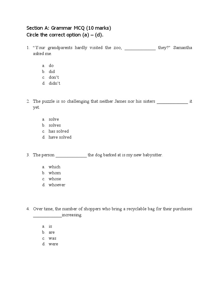 P5 - English Worksheet 2 | PDF | Glasses