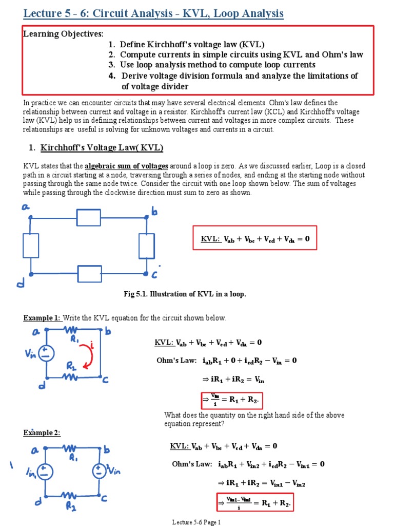 Circuit Analysis 1 | PDF | Electrical Network | Electromagnetism