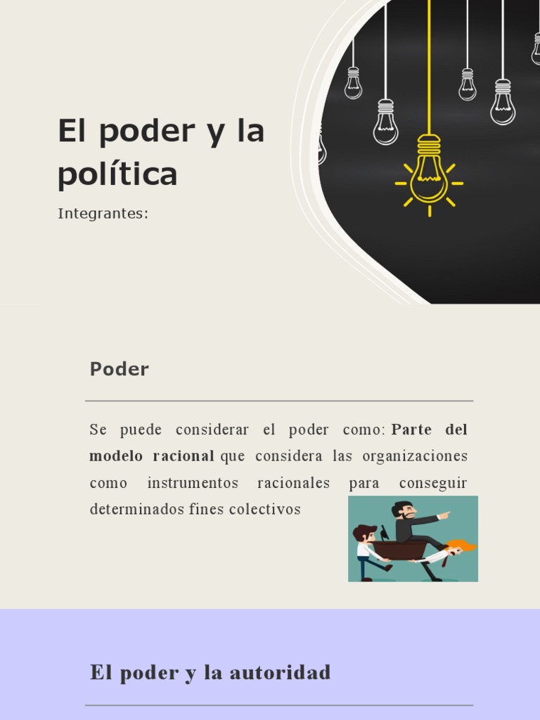 El Poder y La Política, Teorias Del Liderazgo - Psicologia | PDF ...