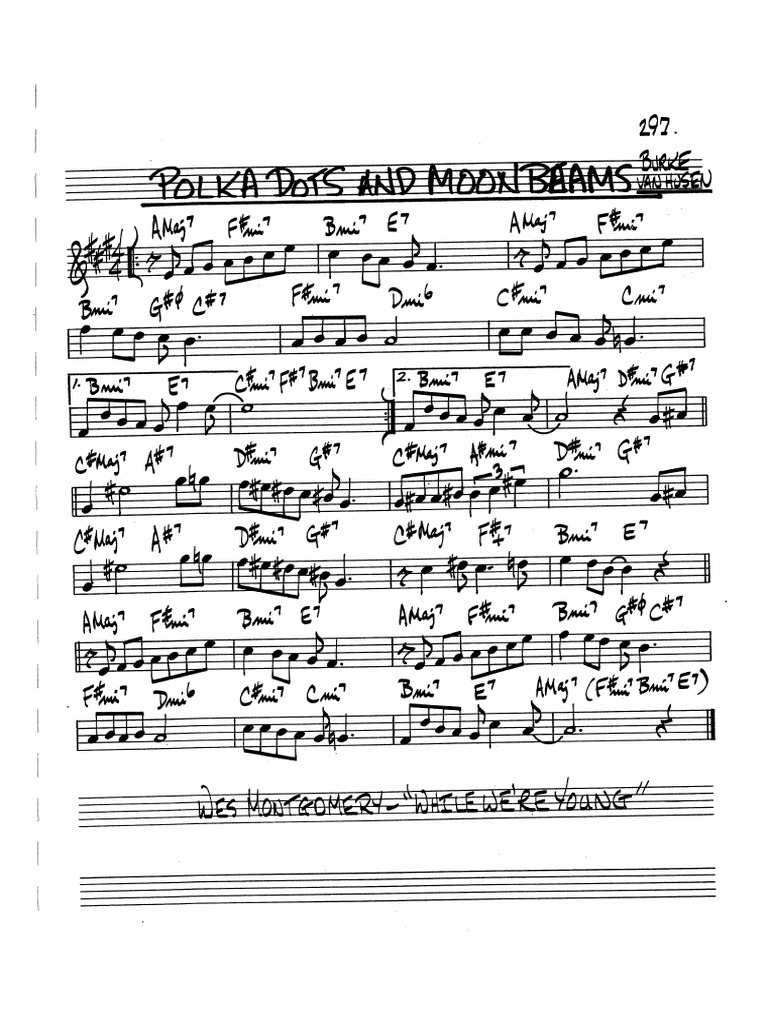 Polka Dots and Moonbeams BB | PDF