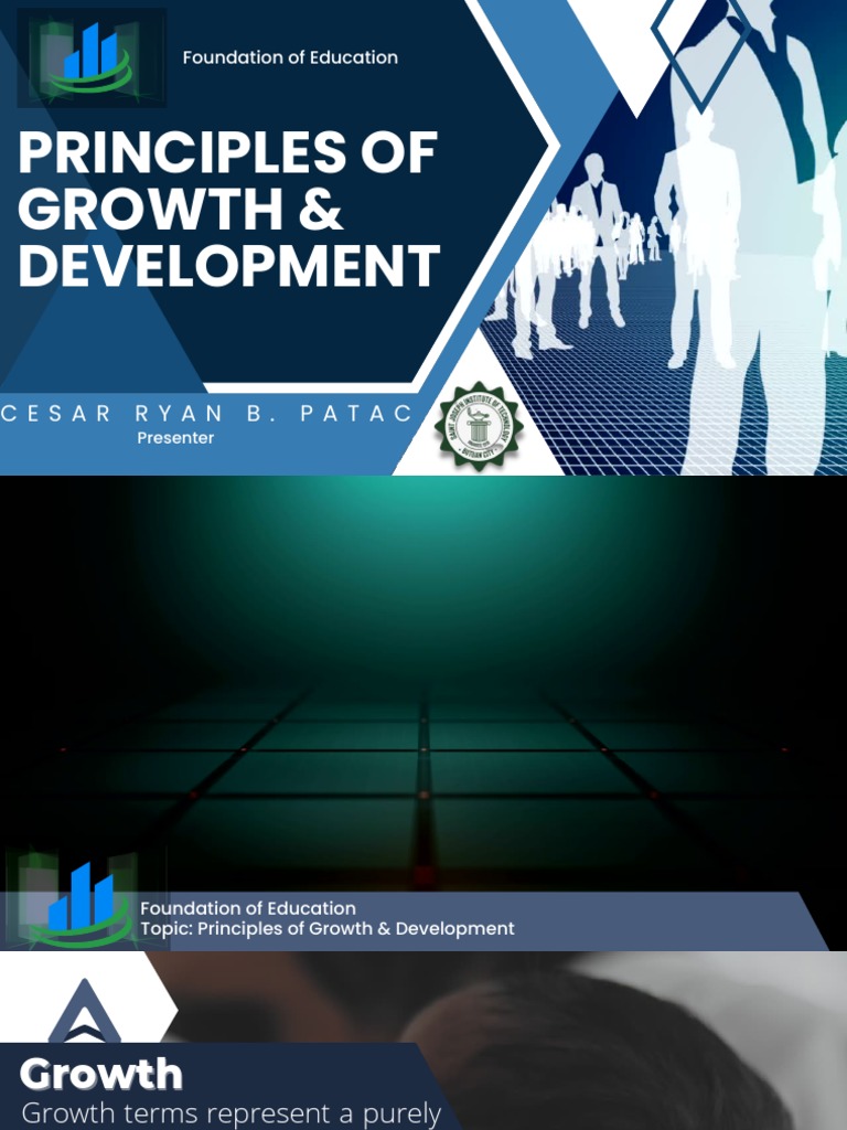 Foundation of Education (Principles of Growth & Development) | PDF ...